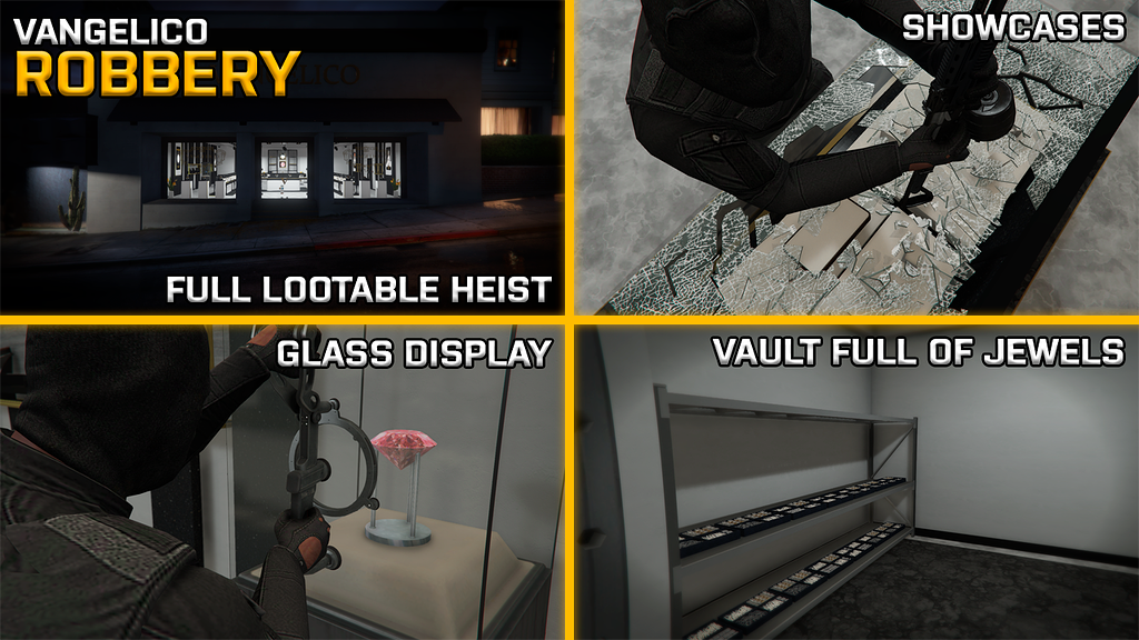 [Paid] [Robbery] [K4MB1] Vangelico - FiveM Releases - Cfx.re Community