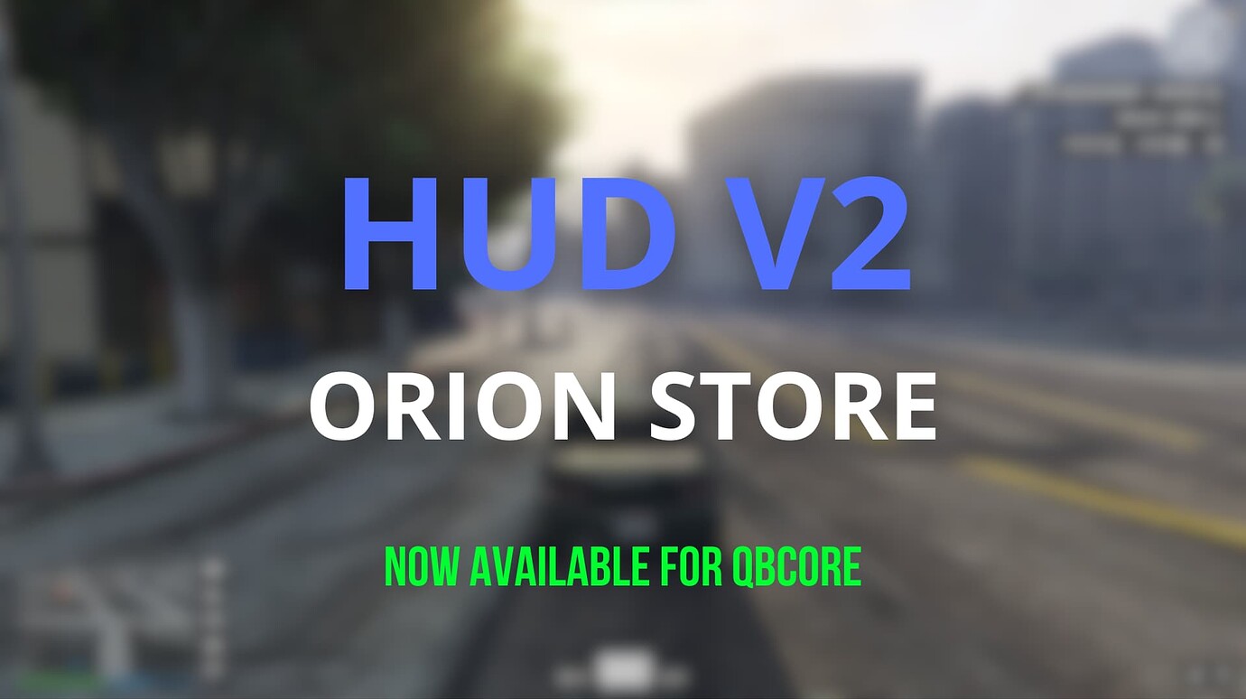 [QBCore] Orion Hud V2 - FiveM Releases - Cfx.re Community
