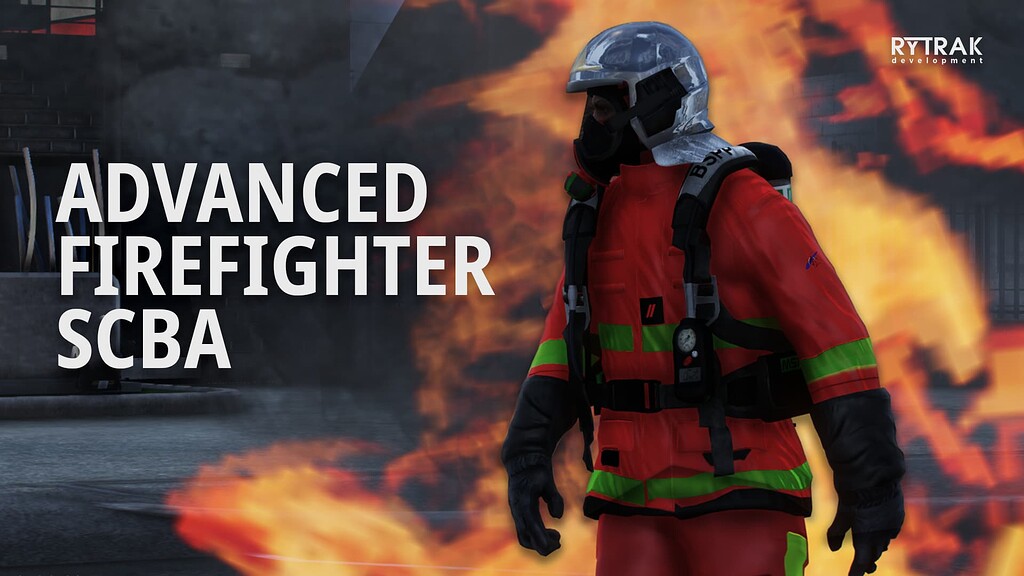 Firefighter SCBA System - With realistic smoke breathing - [Paid ...