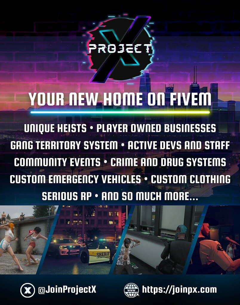 ProjectX 2.0 | Just Released | Hiring PD/EMS/Mechanics | Serious RP ...