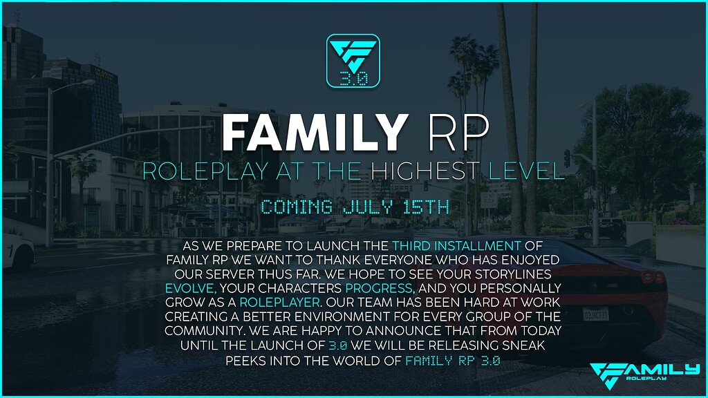 Voted Top 3 BEST FiveM server for realistic roleplay! Family RP ...