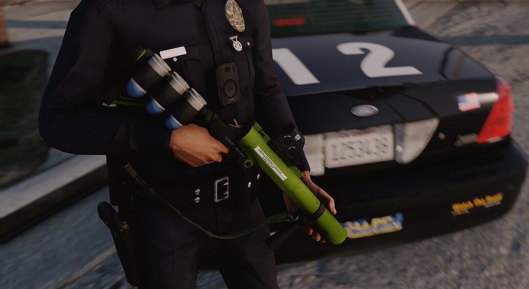 LAPD 40MM LESS LETHAL LAUNCHER V - 2.0 by El3ttric Models - FiveM ...