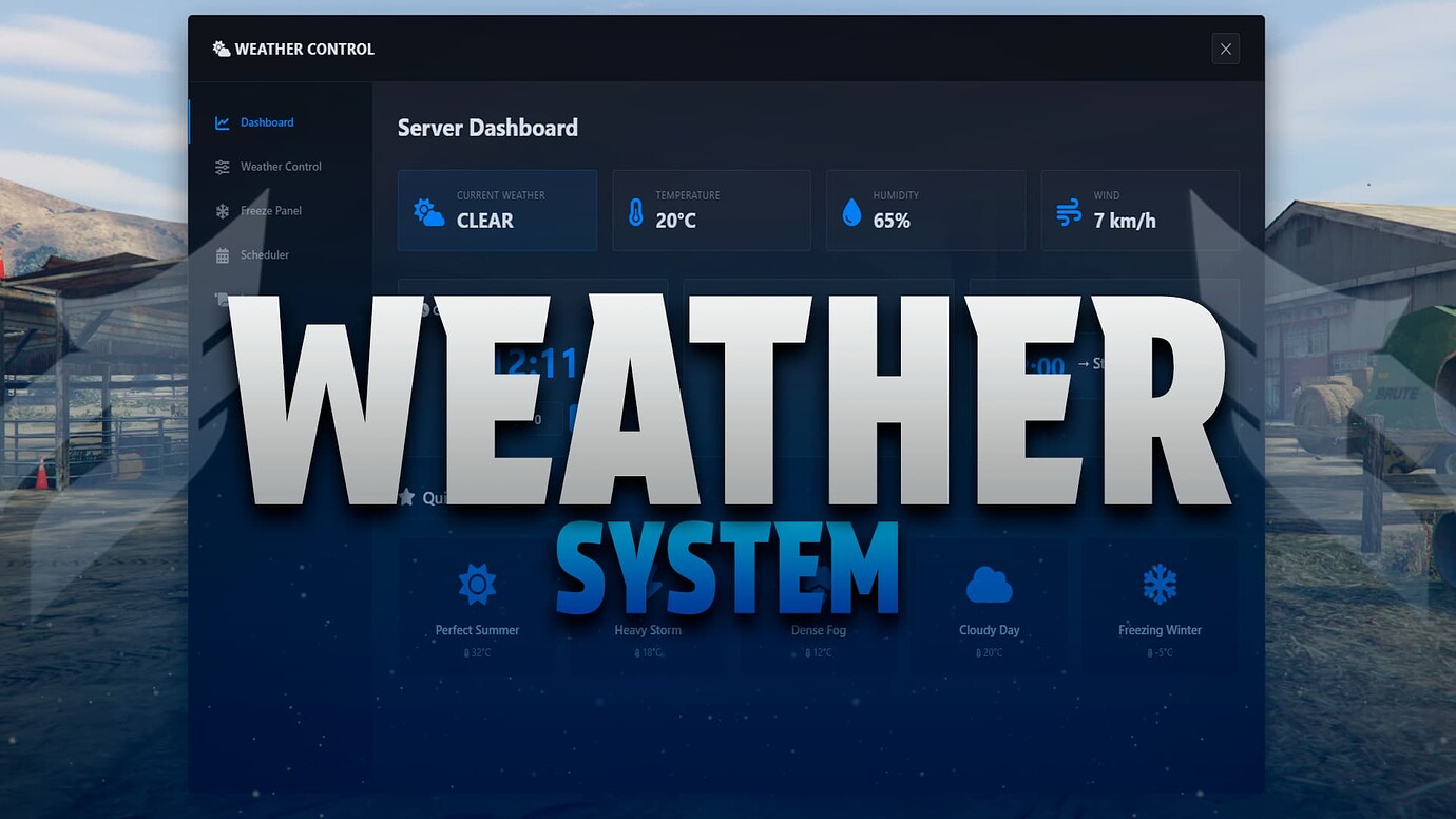 [PAID] Most Advanced Weather System - FiveM Script - FiveM Releases - Cfx.re Community