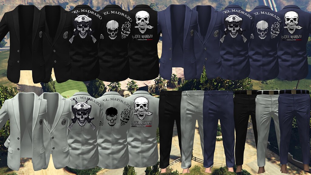 Madrazo Cartel Suits for Male and Female [Lore Friendly] - FiveM Releases - Cfx.re Community