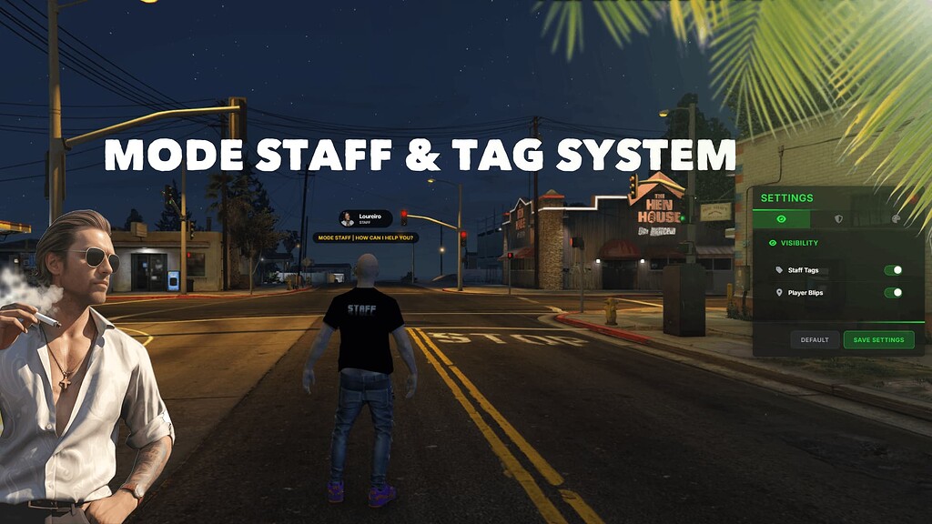 [STANDALONE] Mode Staff & Tag System - FiveM Releases - Cfx.re Community