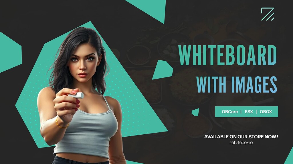 [ZaT-SCRIPTS] [QBCore / ESX / QBOX] — FiveM ADVANCED WHITEBOARD - FiveM Releases - Cfx.re Community