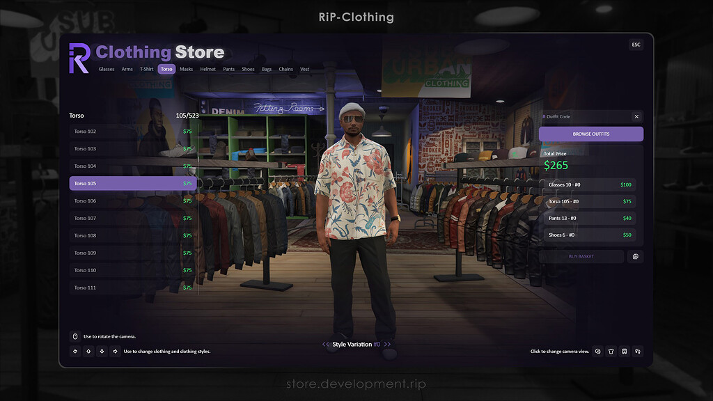 [ESX/QB] Clothing stores with business system - FiveM Releases - Cfx.re Community