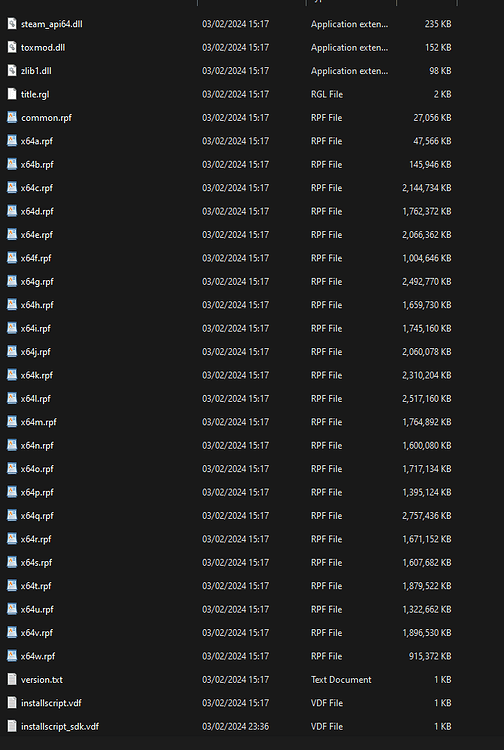Game Files Missing - FiveM Client Support - Cfx.re Community