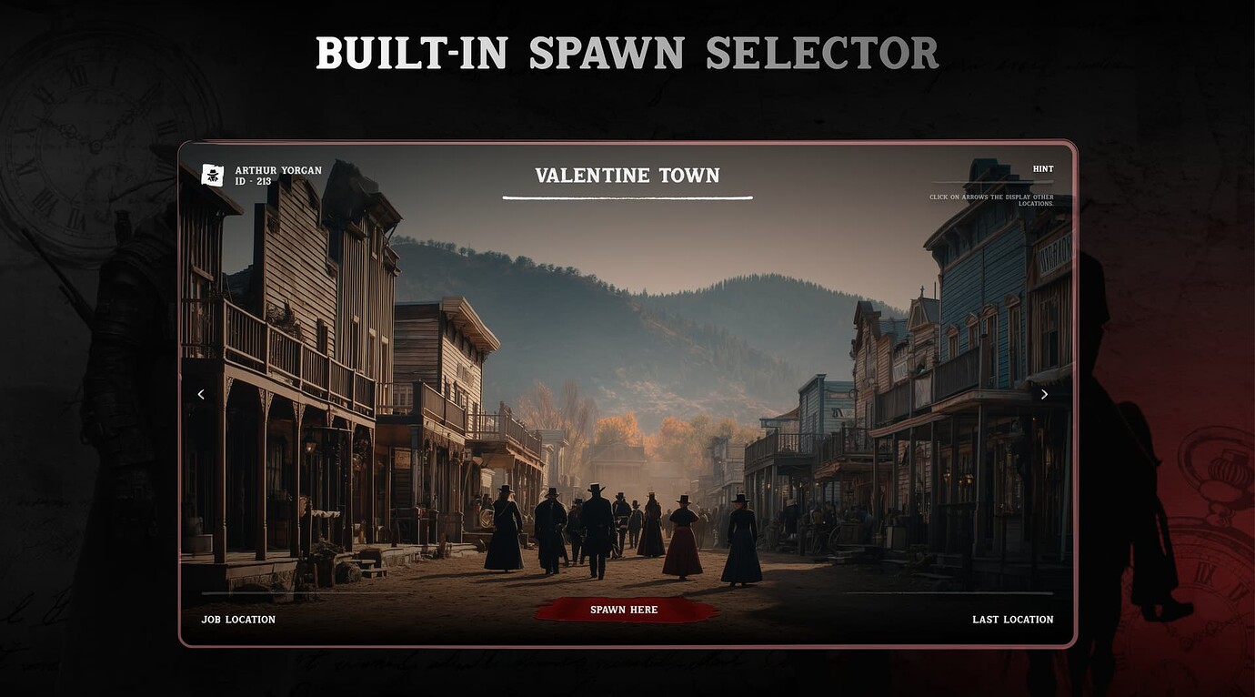 CodeM Red Multichar & Appearance & Spawn Selection - RedM Releases ...