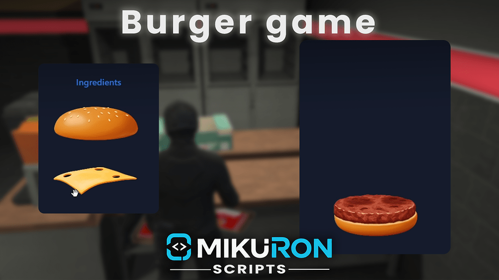 Burger Minigame - FiveM Releases - Cfx.re Community