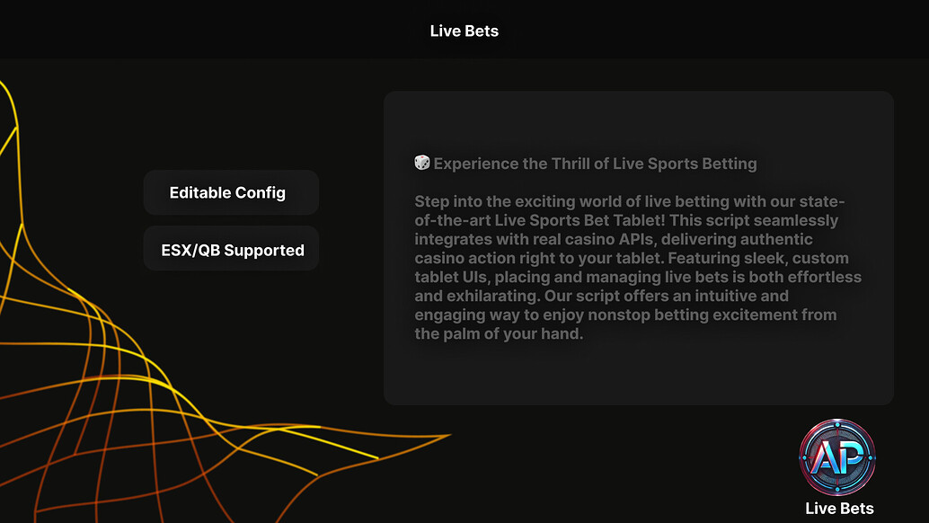 [PAID][ESX/Qbcore] 🖵 Live Sports Betting Script - FiveM Releases - Cfx ...