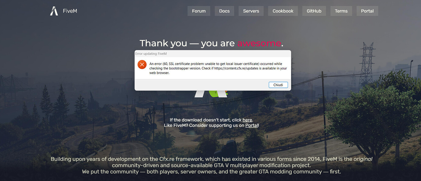 Error while installing FiveM.exe - FiveM Client Support - Cfx.re Community