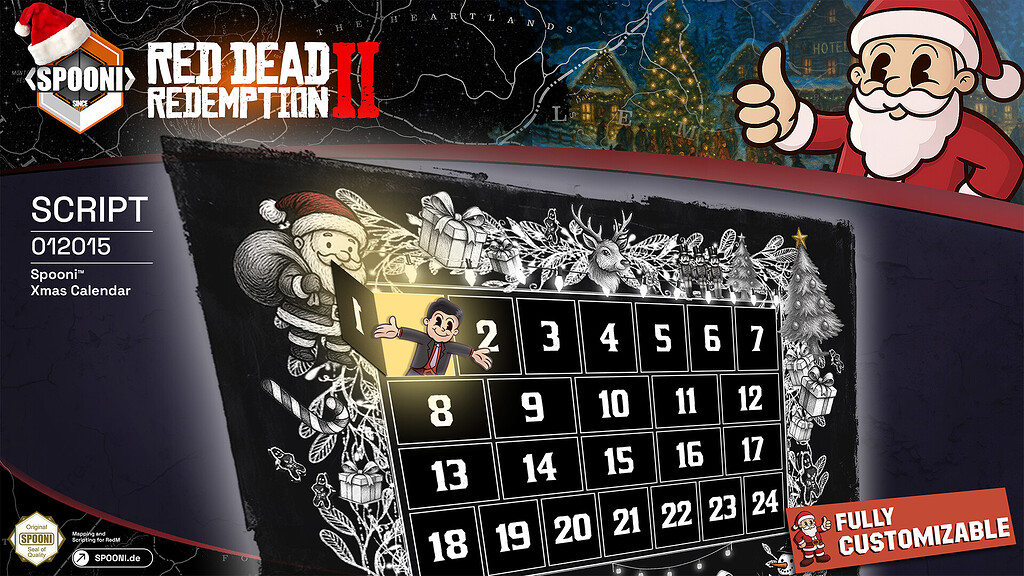 [VORP,RSG,RPX,RedEM] Xmas Calendar - RedM Releases - Cfx.re Community