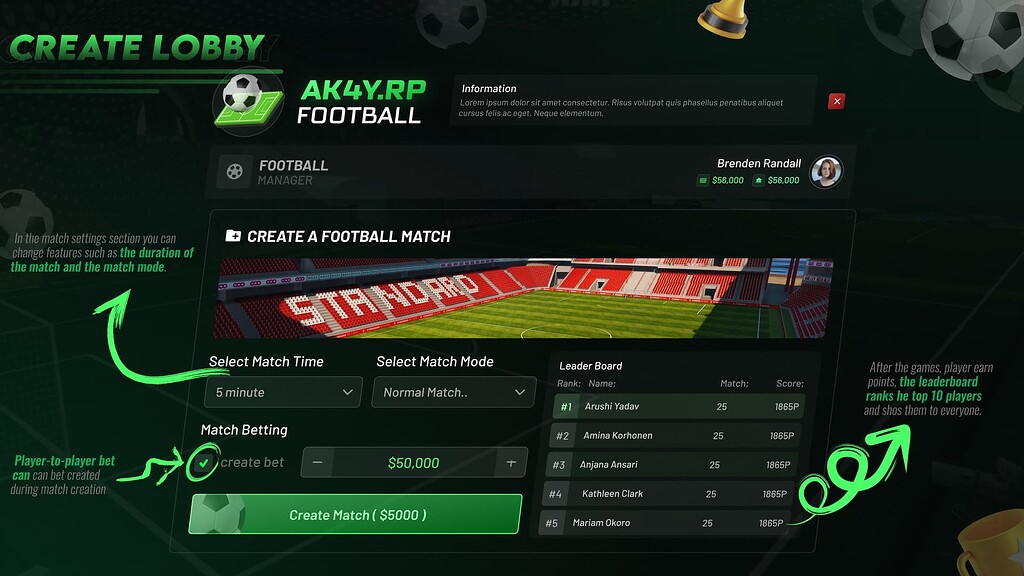 [QB/ESX] Football / Soccer | Map - Cloths - Anims - FiveM Releases - Cfx.re Community