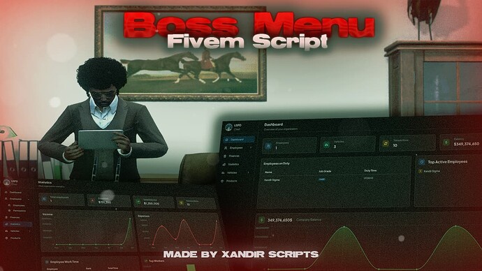 [PAID] Advanced Boss Menu System [ESX /QB / QBOX] - FiveM Releases ...