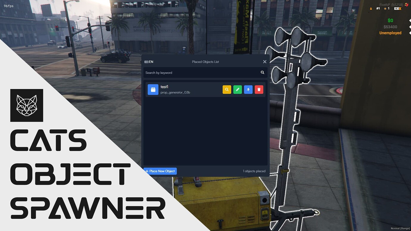 CATS Object Spawner [ESX / QBCore / Qbox] - FiveM Releases - Cfx.re Community
