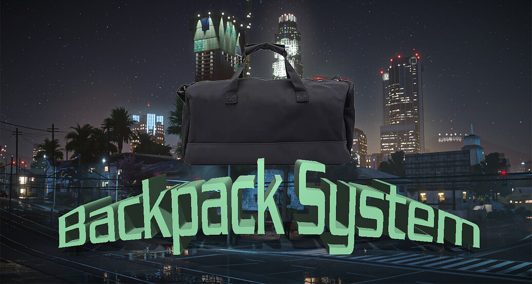 Backpack System [QBCore] - FiveM Releases - Cfx.re Community
