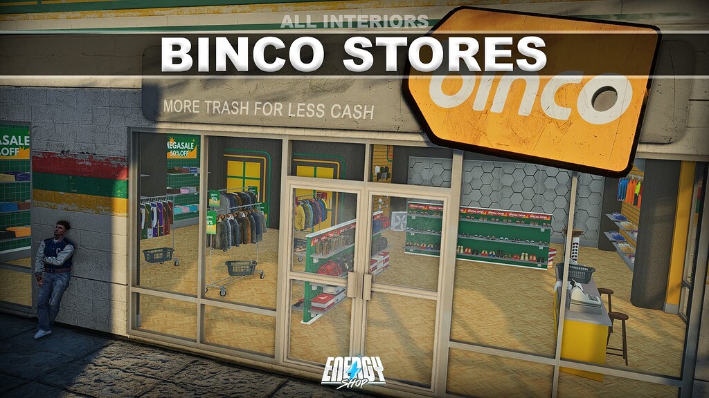 Binco Stores [MLO][PAID] - FiveM Releases - Cfx.re Community