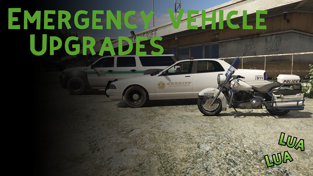 Emergency Vehicle Upgrades [Lua-Lua Scripts] - FiveM Releases - Cfx.re ...