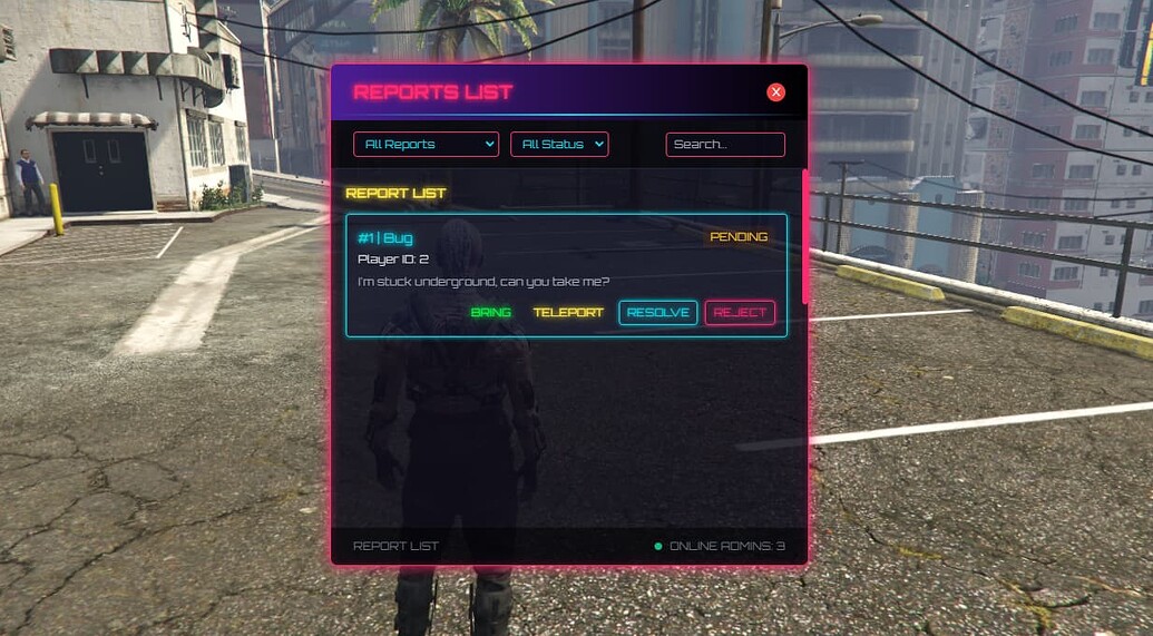 [ESX/QBCore/Qbox] Cyberpunk Themed Report System - FiveM Releases - Cfx ...