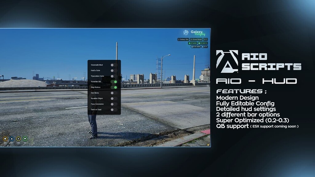 [PAID][QB/ESX] AIO Hud - FiveM Releases - Cfx.re Community