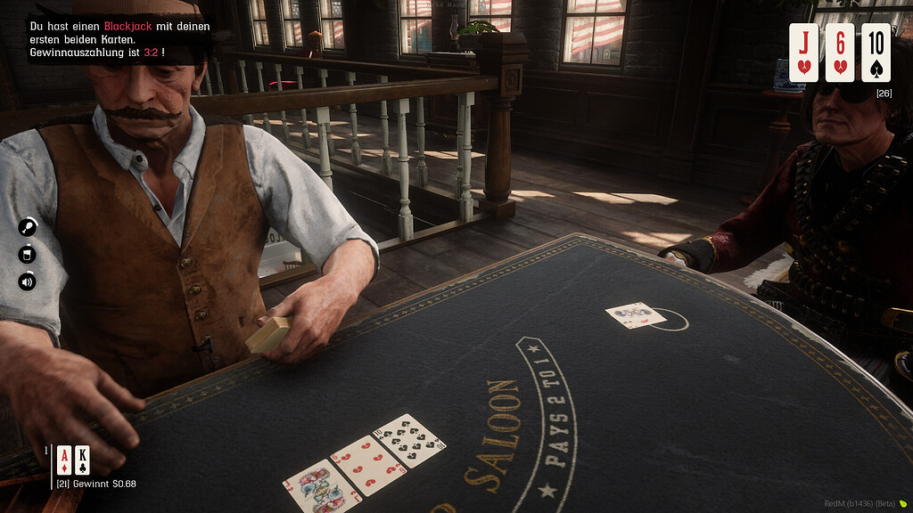 RedM Blackjack V2.0 [ANY FRAMEWORK][PAID] - RedM Releases - Cfx.re ...