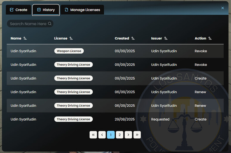 License Manager (ID Card + Badge + Licenses) [ESX][QB][QBOX] - FiveM ...