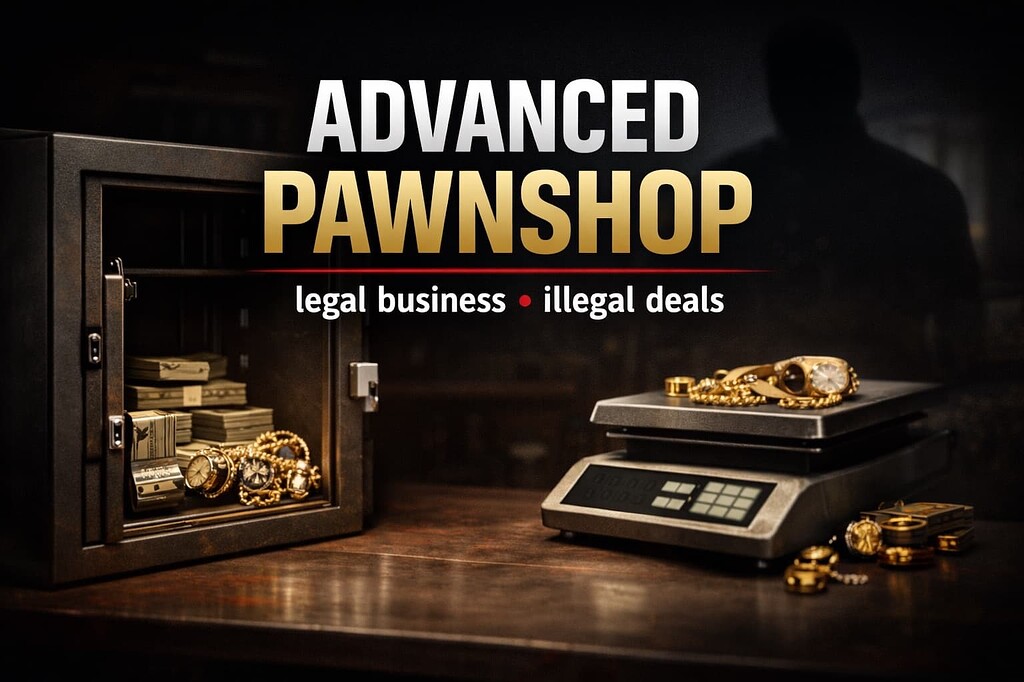 [PAID] [ESX/QB] Advanced Pawn Shop | legal business - illegal deals ...
