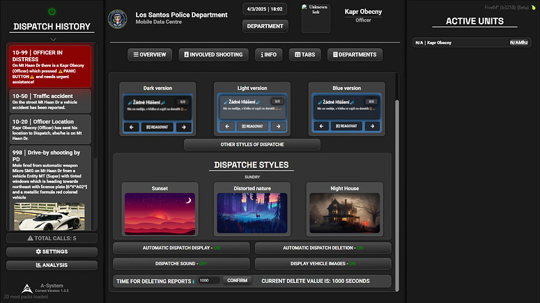 [ESX] & [QBCORE] Akre Dispatch - FiveM Releases - Cfx.re Community