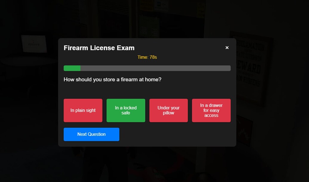 New Weapon License Exam Script with Built-in License Management [ESX ...
