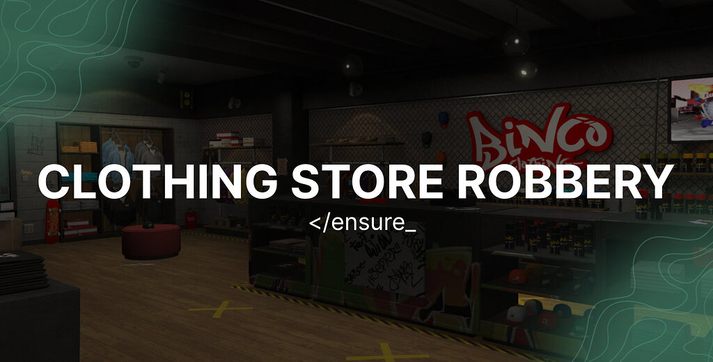 Clothing store robbery - FiveM Releases - Cfx.re Community