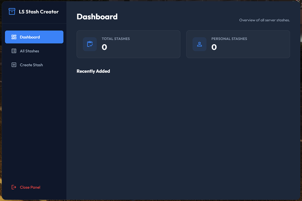 [PAID] [QB/ESX] Stash Creator V2 - Advanced InGame Stash Creator ...