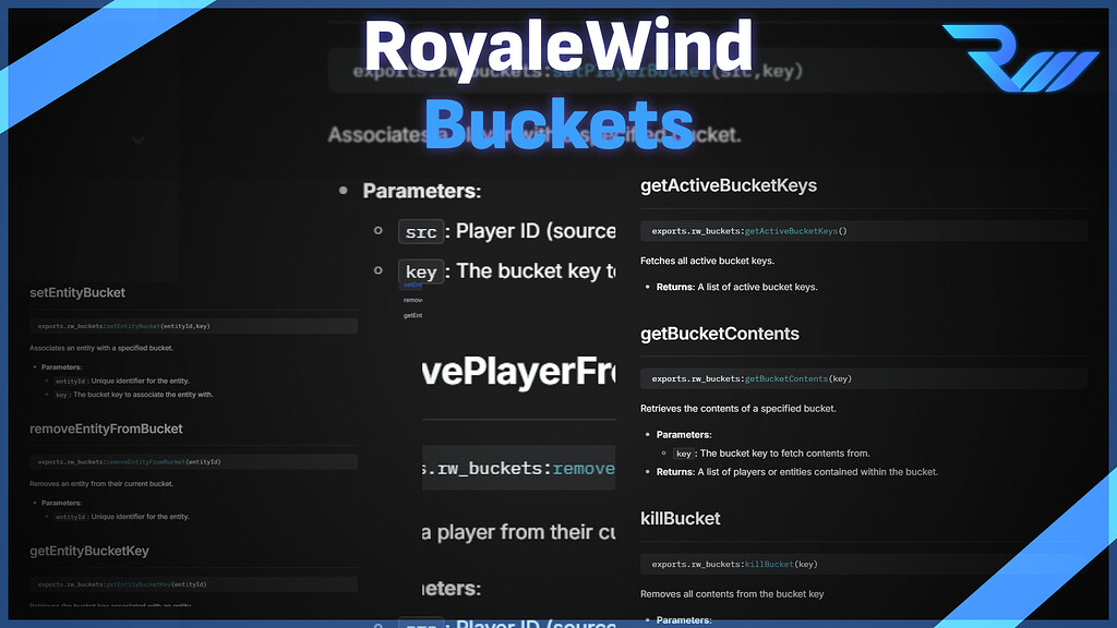 RW Buckets - FiveM Releases - Cfx.re Community