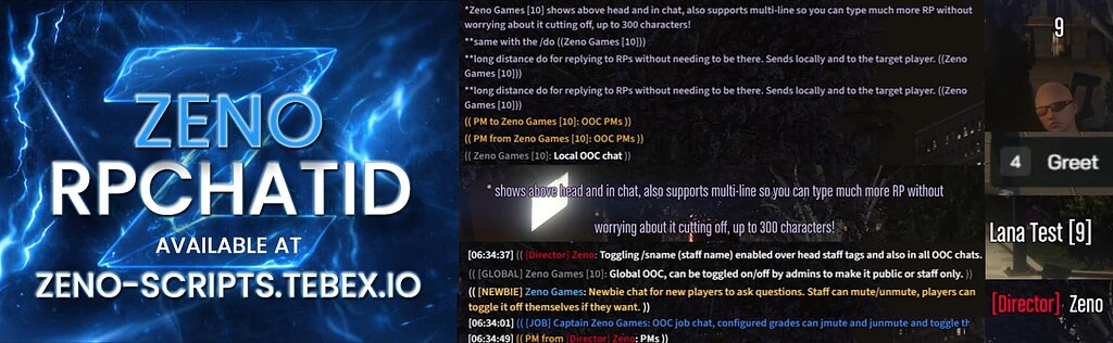 [ESX] Advanced SAMP-Style RP Chat + ID/Name Tag System - FiveM Releases ...