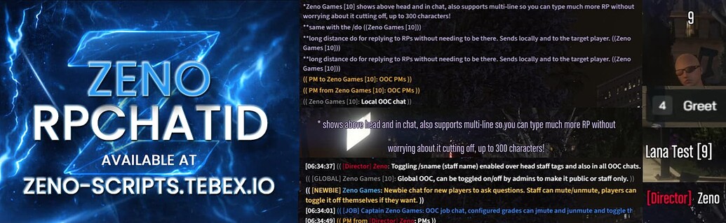[ESX] Advanced SAMP-Style RP Chat + ID/Name Tag System - FiveM Releases ...