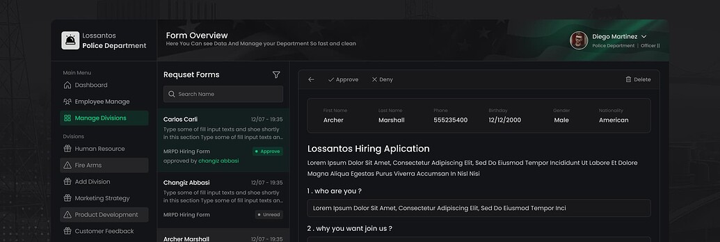 EVO | Police HR Tablet System - FiveM Releases - Cfx.re Community