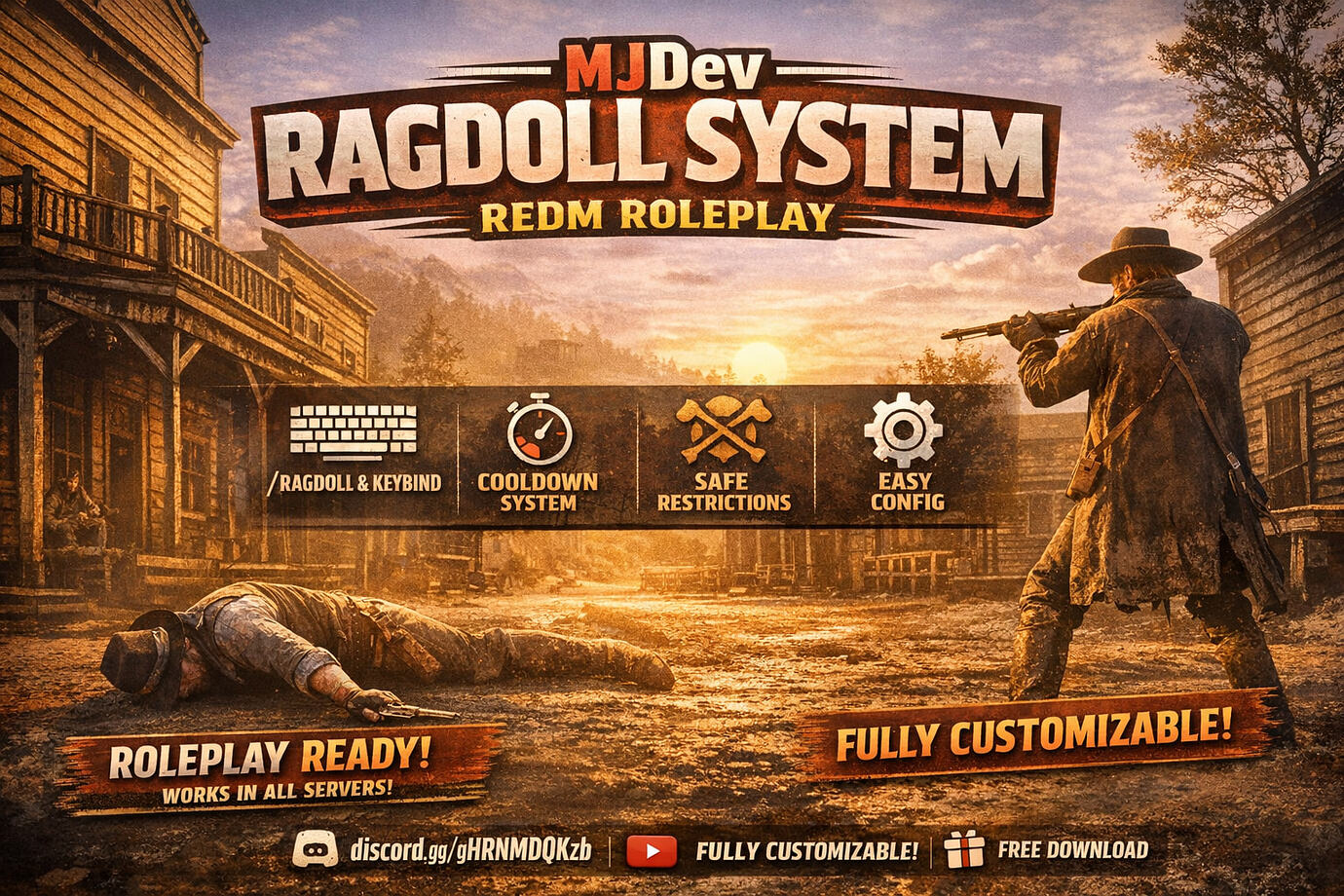 [FREE] MJDev Ragdoll System | RedM Roleplay Ready - RedM Releases - Cfx ...