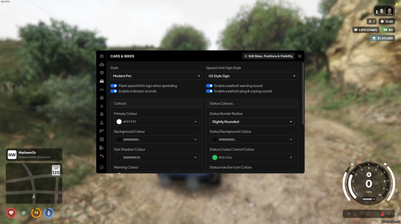 JG HUD - Vehicle focused & ultra customisable [Standalone/QB/Qbox/ESX ...
