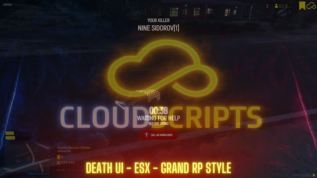 [PAID | ESX ] DEATH UI - CloudScripts - Grand Rp Style - FiveM Releases ...