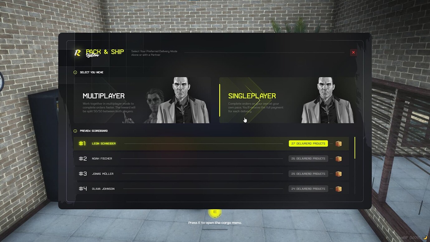 Logistics Job [ESX/QBCore/Qbox] - FiveM Releases - Cfx.re Community