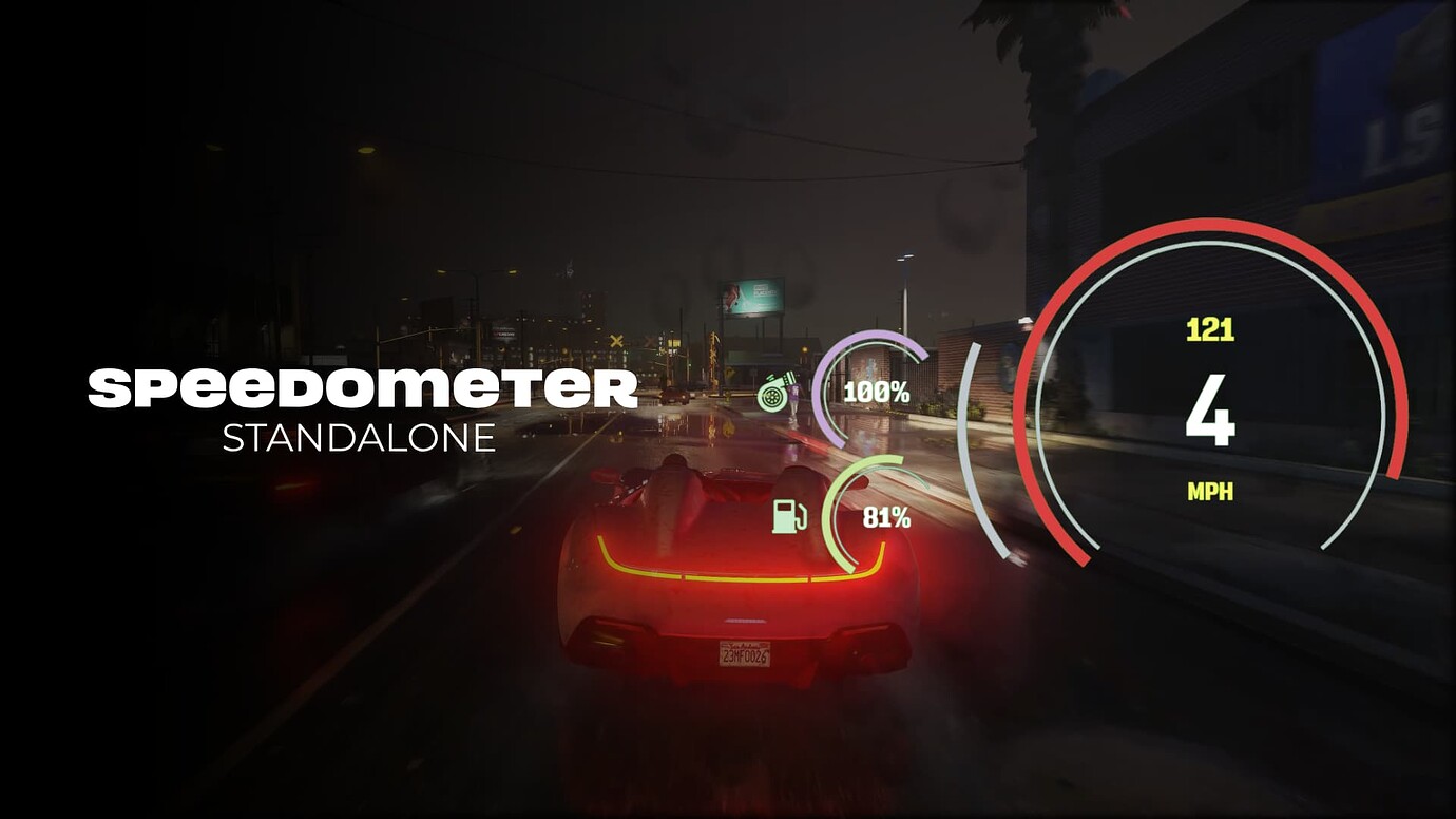 Speedometer v3.0 HUD by KlandesTino - FiveM Releases - Cfx.re Community