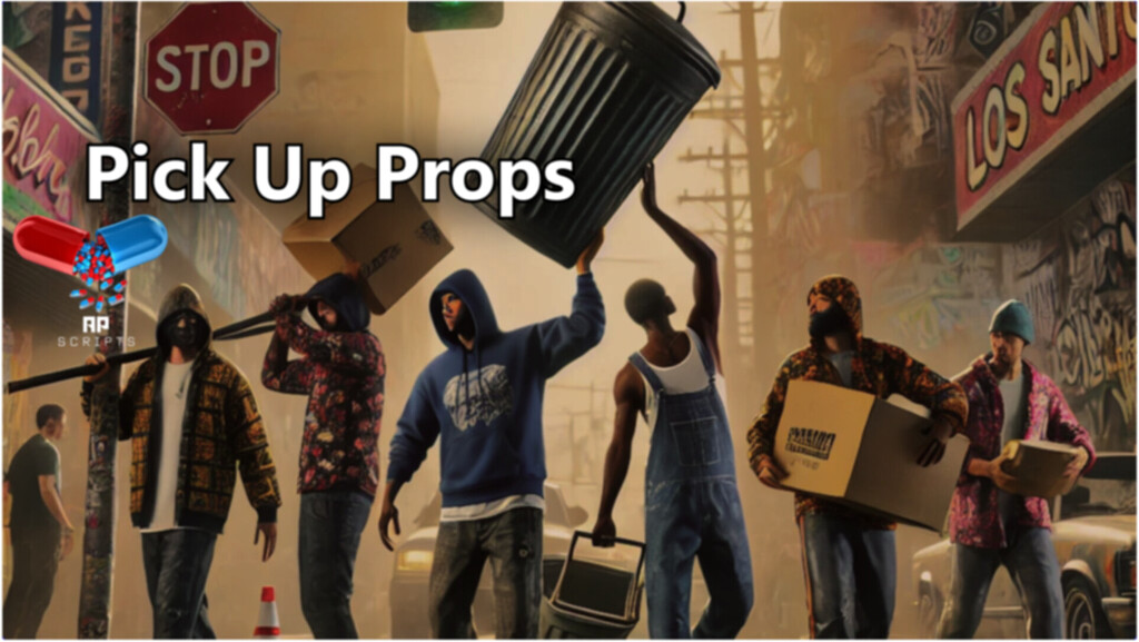 [ESX/QB][PAID] 🖐️ Pickup Script | Throw, Pick Up or Drop Any Prop In ...