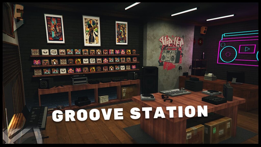Music Store + studio | FiveM MLO Interior - FiveM Releases - Cfx.re ...