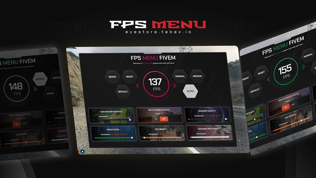 FiveM FPS Booster - Standalone | Eyes Store - FiveM Releases - Cfx.re ...