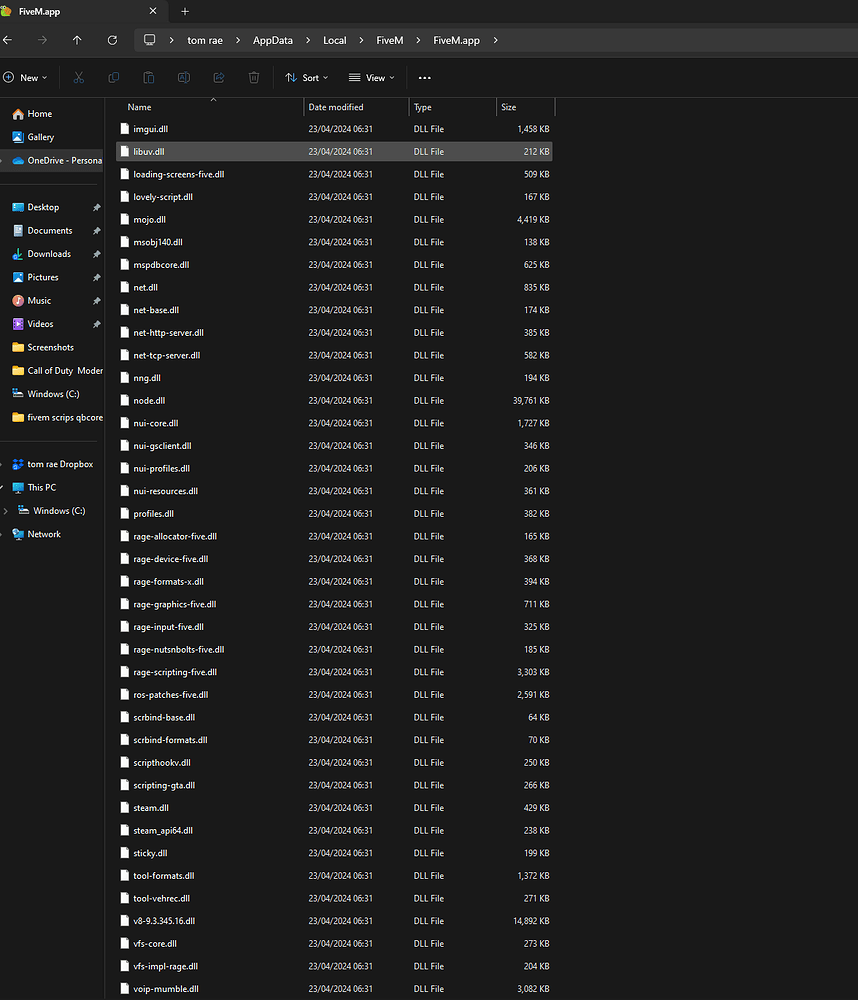 GTA5_b2699.exe!sub_141366894 CRASH FIVEM CLIENT - FiveM Client Support - Cfx.re Community