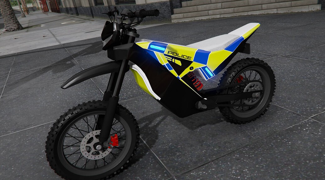 CC Electric Police Bike - UK - FiveM Releases - Cfx.re Community