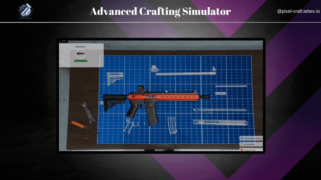 [Paid] [QB-Core/ESX] PC-Advanced 3D Crafting Simulator - FiveM Releases ...