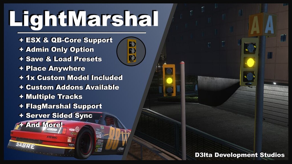 [D3lta Development Studios] LightMarshal | Race Lamp Script + Custom ...