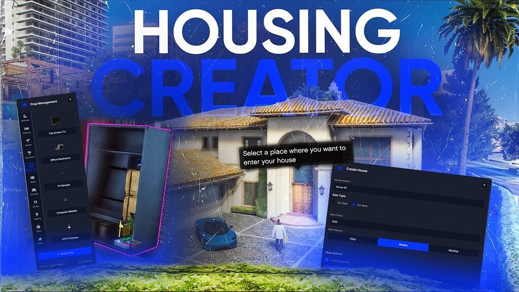 [ESX/QBCORE] Cruze Housing Creator | The Future of Living in FiveM ...