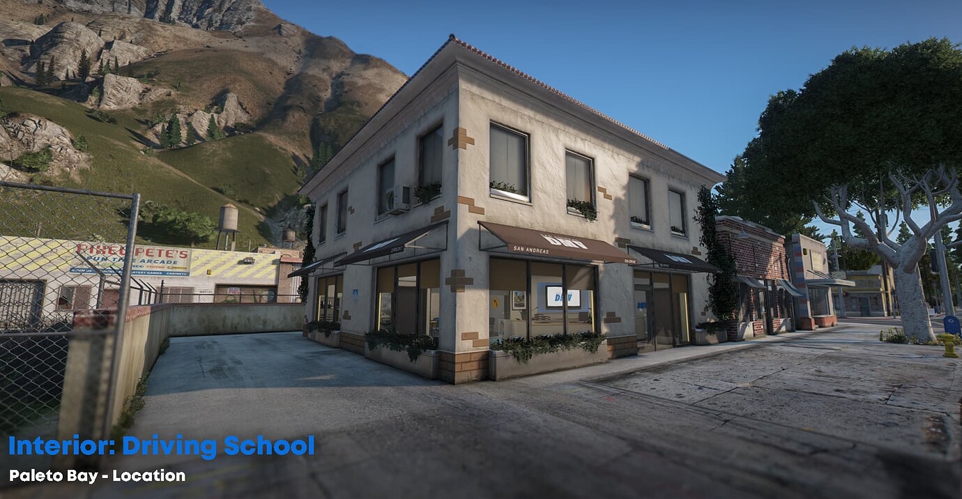 [MLO] Driving School & San Andreas DMV Multi-Location - FiveM Releases ...